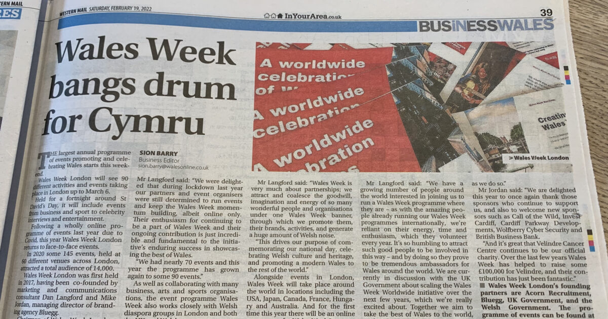 2022 | Past Events | Wales Week London